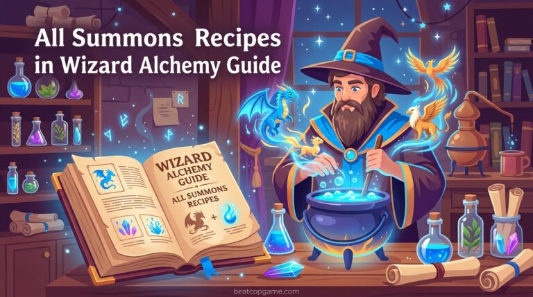 All Summons Recipes in Wizard Alchemy Guide (June 2026)